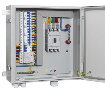 China 18 in 2out 1000vac Monitoring Solar Related Products Pv Array Combiner Box with 15A Rated Current Fuse for sale
