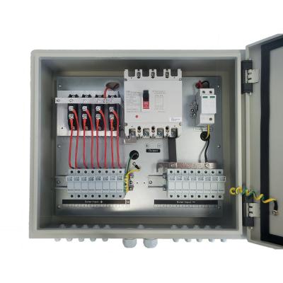 China 18 in 2out 500vac For Panel Solar Pv Array Combiner Box avoid damage to battery for sale