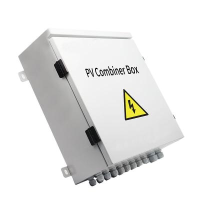 China 14 in 2out 1000vac Dc String Solar Combiner Box Pv System protect the circuit from lightning surge for sale