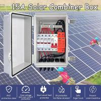 China 14 In 2 Out 500VDC PV Array Combiner Box 2-24 String for Off-Grid Solar Power Generation Systems for sale