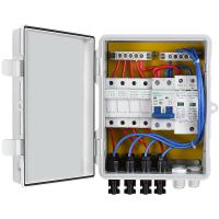 China 34 Input 1 Output 500VAC String Solar DC Combiner Box for Outdoor Use for sale