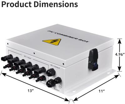 China 32 in 1out 500vac Longmax Waterproof Combiner Box for On/Off Grid Solar Panel System for sale