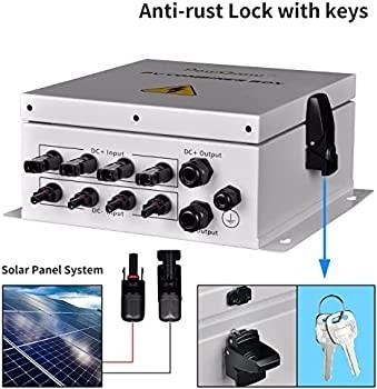 China 32 in 1out 500vac Longmax Waterproof Combiner Box for On/Off Grid Solar Panel System for sale