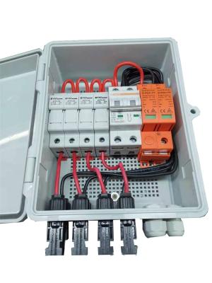 China 32 in 1out 500vdc Junction String Boxes Pv Array Combiner Box Solar with 3 Years Warranty for sale