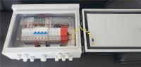 China 22 Input 2 Output 500VDC PV String Combiner Box with Lightning Arrester for Solar Panels for sale