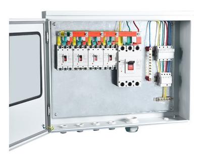China 16 in 2out 1000vdc Pv String Junction Longmax Combiner Box for terminal blocks for sale