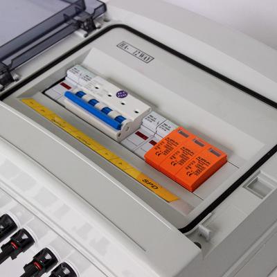 China Dc 1000v 2IN 1OUT 20ka Combiner Box Special Plastic Shell Combination Box For Photovoltaic System for sale