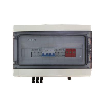 China Grandglow Solar Power System 3 IN 1 OUT 4 IN 2 OUT Photovoltaic PV DC Combiner Box for sale