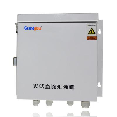 China 1000VDC PV Combiner Box 10 In 2 Out Solar String Array DC Combiner Box for sale