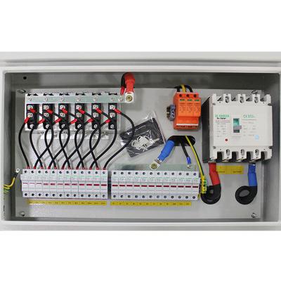 China SURGE PROTECTION 1000V 15A  6 STRING PV DC COMBINER BOX FOR SOLAR POWER SYSTEM 6in2out for sale