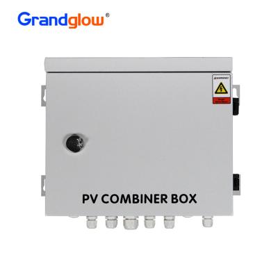 China SOLAR PANELS 1000VDC 15A 2 INPUT 1 OUTPUT LIGHTNING PROTECTION PV COMBINER BOX FOR SOLAR POWER SYSTEM for sale