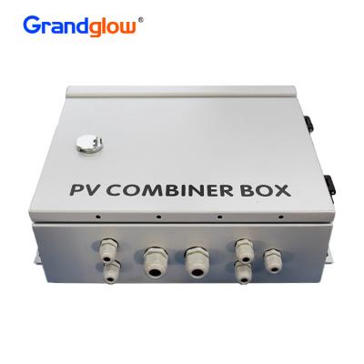 China SOLAR PANELS 1000VDC 15A 2 INPUT 1 OUTPUT LIGHTNING PROTECTION PV COMBINER BOX FOR SOLAR POWER SYSTEM for sale