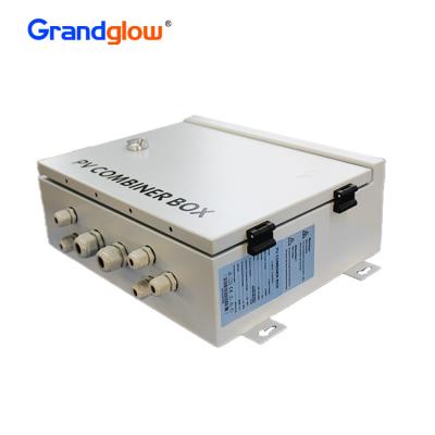 China SOLAR PANELS 1000VDC 15A 2 INPUT 1 OUTPUT LIGHTNING PROTECTION PV COMBINER BOX FOR SOLAR POWER SYSTEM for sale