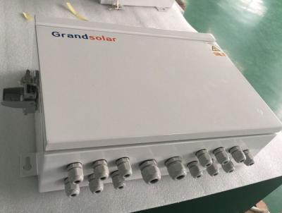 China 6 String PV Combiner Box 6 Input 1 Output IP65 Electrical Distribution Box for sale