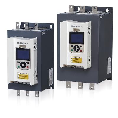 China 37KW soft starter 380V voltage customization communication RS485 with 50HP three-phase AC asynchronous motor for sale