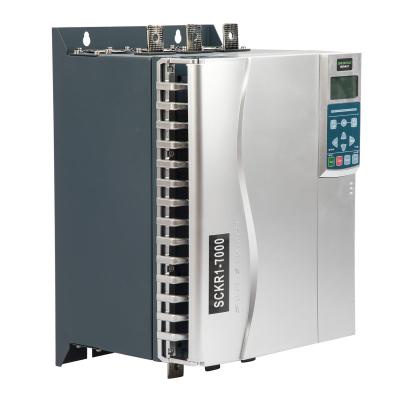 China 115KW Spanish LCD Display 50Hz/60Hz 3Phase 380V 440V 155HP built in bypass Soft Starter For Centrifugal Pump for sale