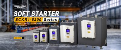 China Pump 3 Phase Motor Soft Starter Remotely 380V Power IP20 Protection for sale