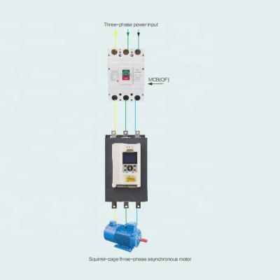 China High quality 10 Kinds of Smart Protection Function 50Hz 60Hz 7.5KW to 630KW 380V 440V Motor Soft Starter 3 Phase For Pump for sale