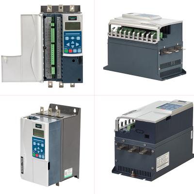 China 7.5HP motor France intelligent language soft start module controller Soft Starter 5.5KW 3 phase 220V/380V/440V/660V for bypass for sale