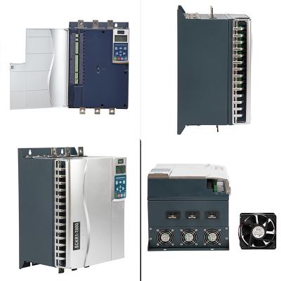 China 125HP France intelligent language soft start AC motor Soft Starter 3 phase 220V/380V/440V/660V 90KW for pump bypass for sale