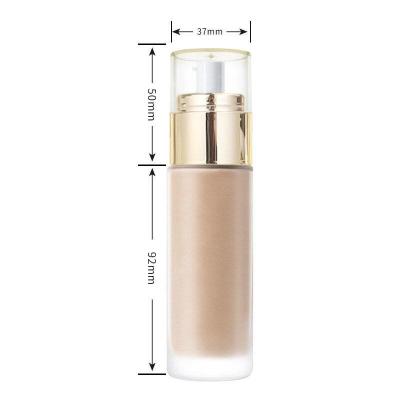 中国 30ml Dewy終わりの見えない気孔の表面プライマーはカスタマイズされて着色する 販売のため
