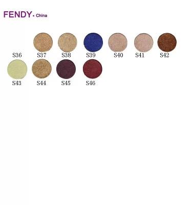 Cina Singola tavolozza Matte Shimmer Eyeshadow di Maquillaje di trucco dell'ombretto DIY in vendita