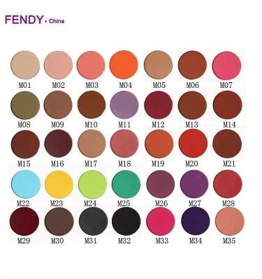 Cina Singola tavolozza Matte Shimmer Eyeshadow di Maquillaje di trucco dell'ombretto DIY in vendita