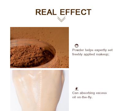 Cina L'etichetta privata quotidiana di Matte Makeup Loose Setting Powder ha personalizzato il campione libero in vendita