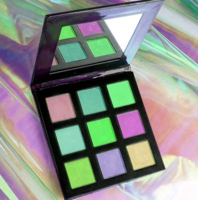 Cina Pigmento di Matte Shimmer Vegan Makeup Richly della tavolozza dell'ombretto di abitudine 9 delle vendite all'ingrosso in vendita