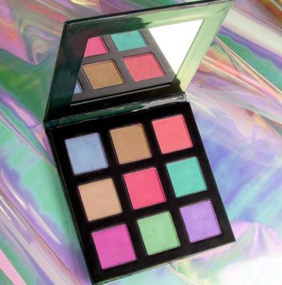 Cina Pigmento di Matte Shimmer Vegan Makeup Richly della tavolozza dell'ombretto di abitudine 9 delle vendite all'ingrosso in vendita