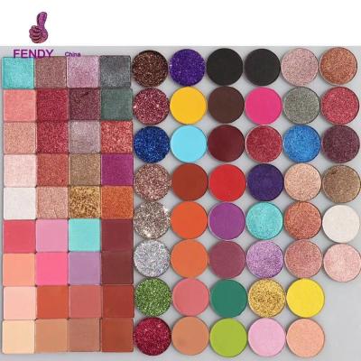 Cina Singola tavolozza Matte Shimmer Eyeshadow di Maquillaje di trucco dell'ombretto DIY in vendita