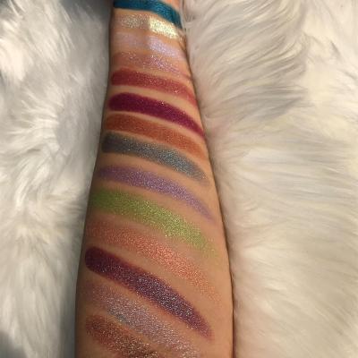 Cina Il livello ha pigmentato singolo Pan Eyeshadow, artista Eyeshadow Palette di Duochrome in vendita
