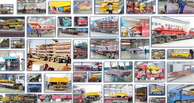 rail powered transfer carts