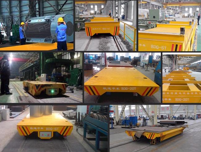  track transfer cart powered by rails