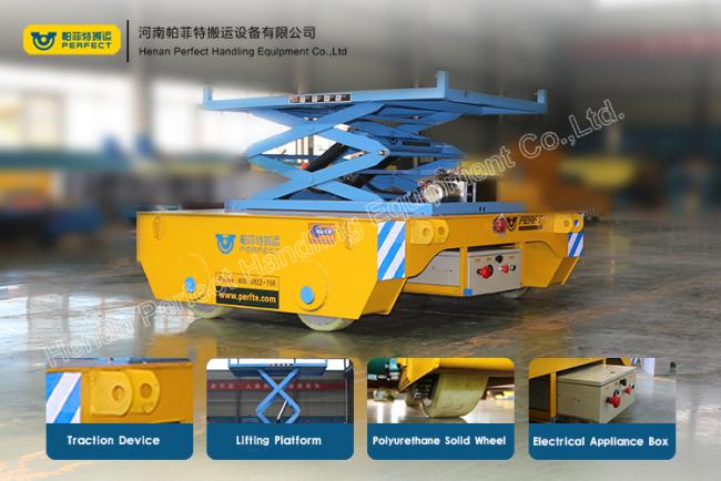 21 ton Transfer Cart Powered by Battery with Anti-high temperature and explosion 
