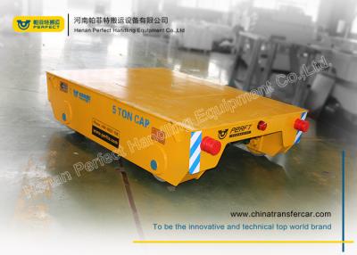 Cina Metallo che passa a batteria del carretto di trasferimento della batteria il carrello ferroviario orientabile di trasferimento sulla ferrovia in vendita