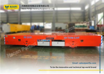 Cina carretto di trasferimento del materiale termoresistente 10T che passa carrello non cingolato in vendita