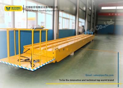 Cina Dimensione della Tabella del carrello di trasferimento della ferrovia del carretto di trasferimento della batteria elettrica grande in vendita