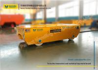 China Railway Wagon Material Transfer Cart 2 Axle Trailing Cable Powered Source for sale