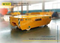 China Railway Wagon Material Transfer Cart 2 Axle Trailing Cable Powered Source for sale