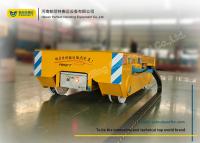 China Railway Wagon Material Transfer Cart 2 Axle Trailing Cable Powered Source for sale