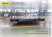 China Anti - Explosion Flat Rail Transfer Trolley Storage Battery Powered Source for sale