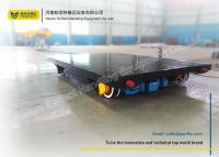 China Anti - Explosion Flat Rail Transfer Trolley Storage Battery Powered Source for sale