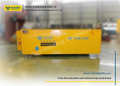 China o carro de transferência da bateria da mina 20t/transporte de materiais feito sob encomenda Carts o controlo a distância fácil à venda