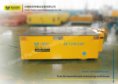 China o carro de transferência da bateria da mina 20t/transporte de materiais feito sob encomenda Carts o controlo a distância fácil à venda