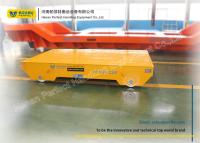 China Shipyard Automatic Material Handling Vehicles Rail Transfer Bogie Small Deviation for sale