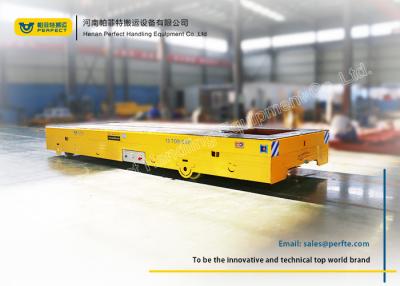 Cina Il carrello ferroviario del carretto di trasferimento della batteria della materia prima, magazzino automatizzato ha guidato i carretti protetti contro le esplosioni in vendita