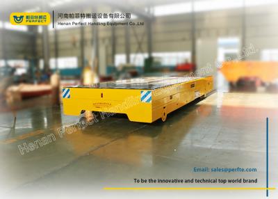 Cina Il carrello ferroviario del carretto di trasferimento della batteria della materia prima, magazzino automatizzato ha guidato i carretti protetti contro le esplosioni in vendita