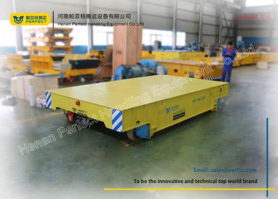 Cina Velocità regolabile della ruota della ferrovia del carretto d'acciaio di trasferimento, rimorchio orientabile automatico della fabbrica in vendita