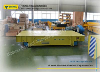 Cina Velocità regolabile della ruota della ferrovia del carretto d'acciaio di trasferimento, rimorchio orientabile automatico della fabbrica in vendita